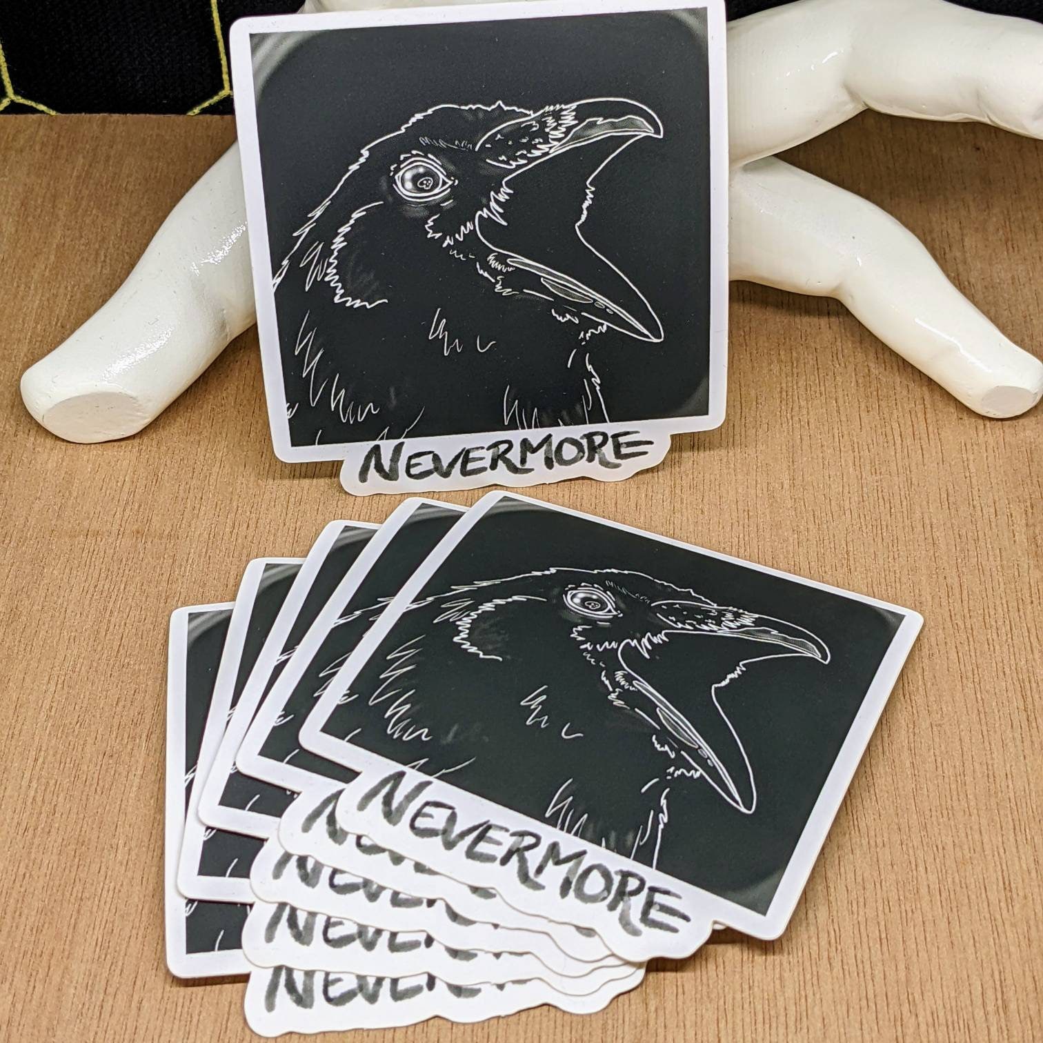 Sticker, Nevermore - Etsy