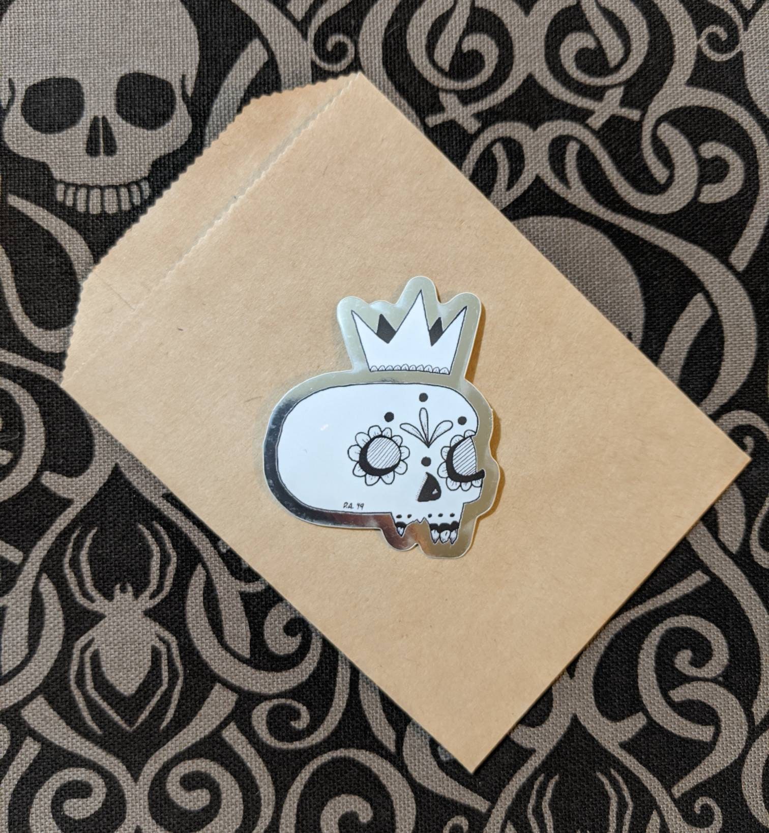 Sticker, "da Skull". - Etsy