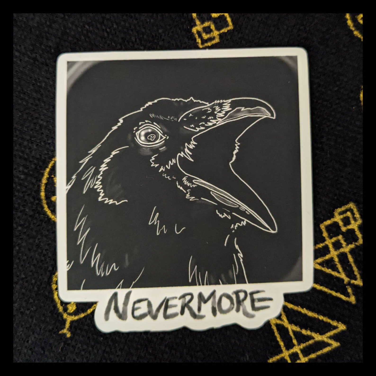 Sticker, Nevermore - Etsy