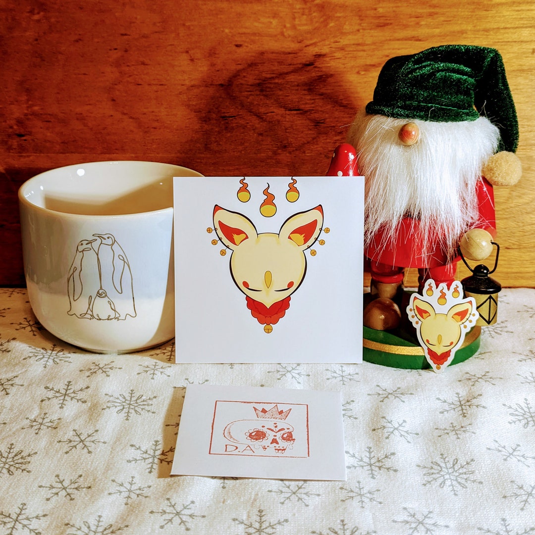 Mini Print & Sticker Combo, yako - Etsy