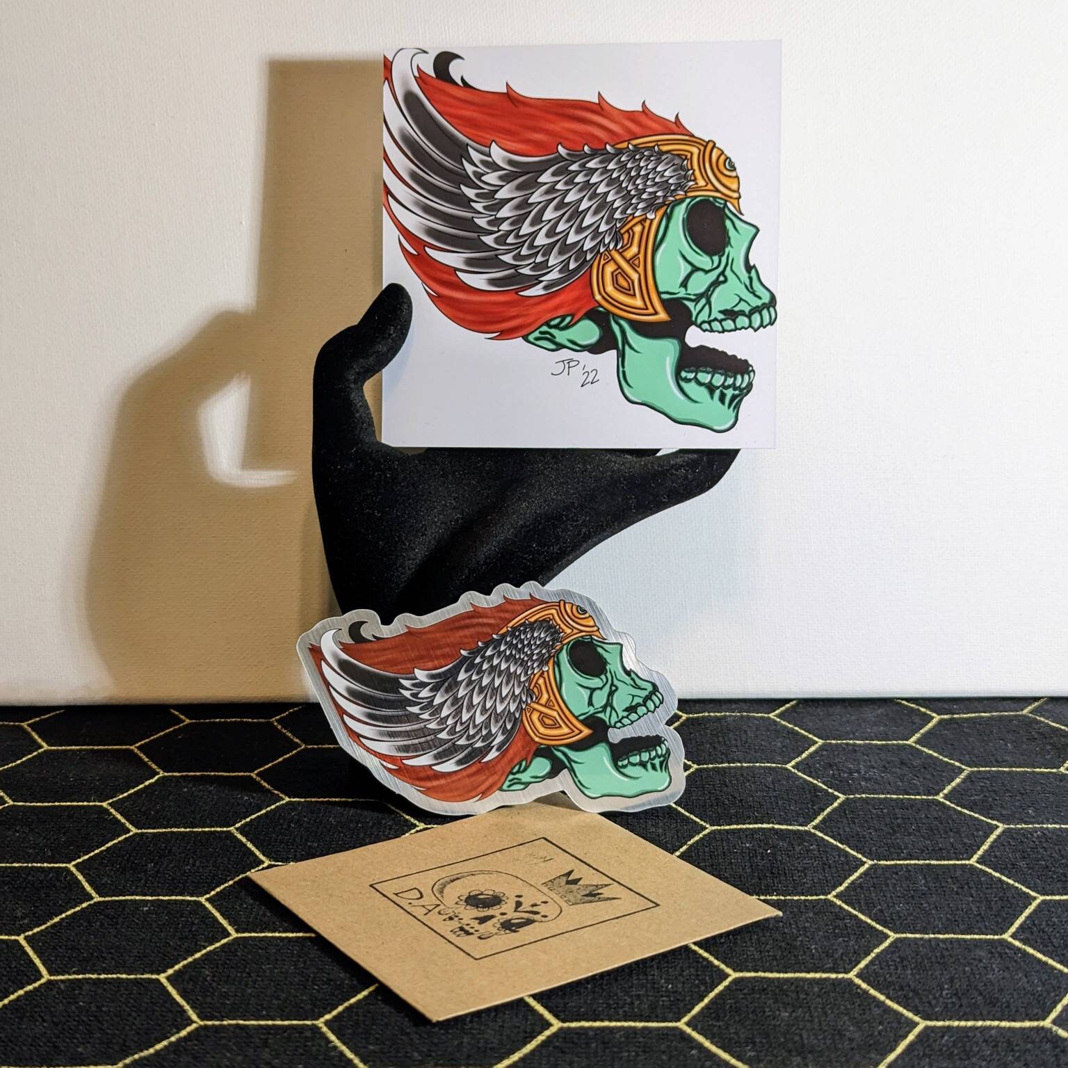 Mini Print & Sticker Combo, "the Valkyrie" - Etsy