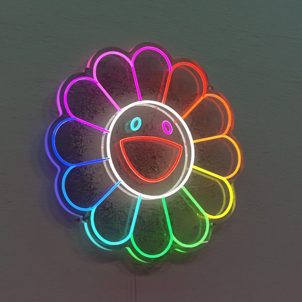 Neon Peace Sign - Etsy