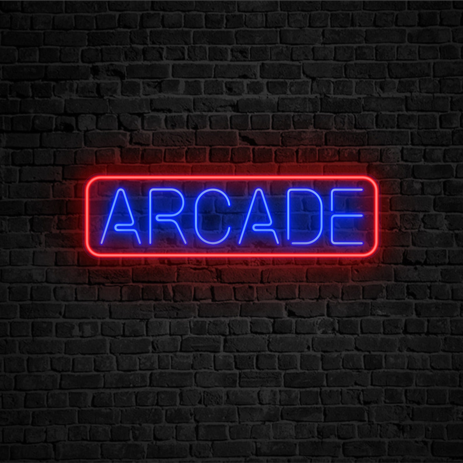 Retro Arcade Neon Sign Customize Your Arcade / Mancave LED - Etsy