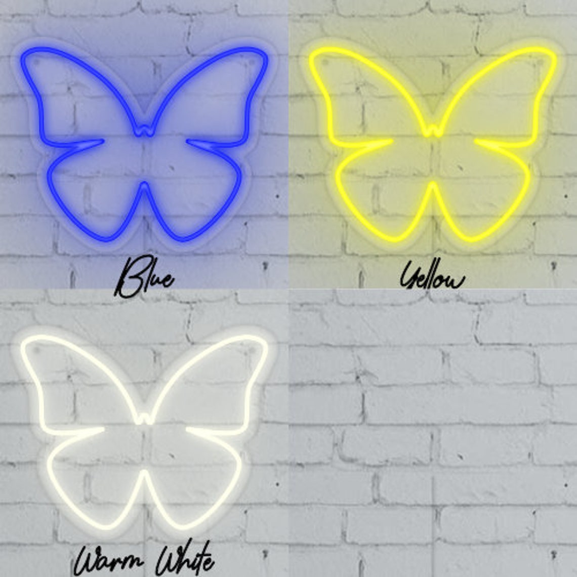 Neon Sign Butterfly Neon Light Perfect Neon Sign Wall - Etsy