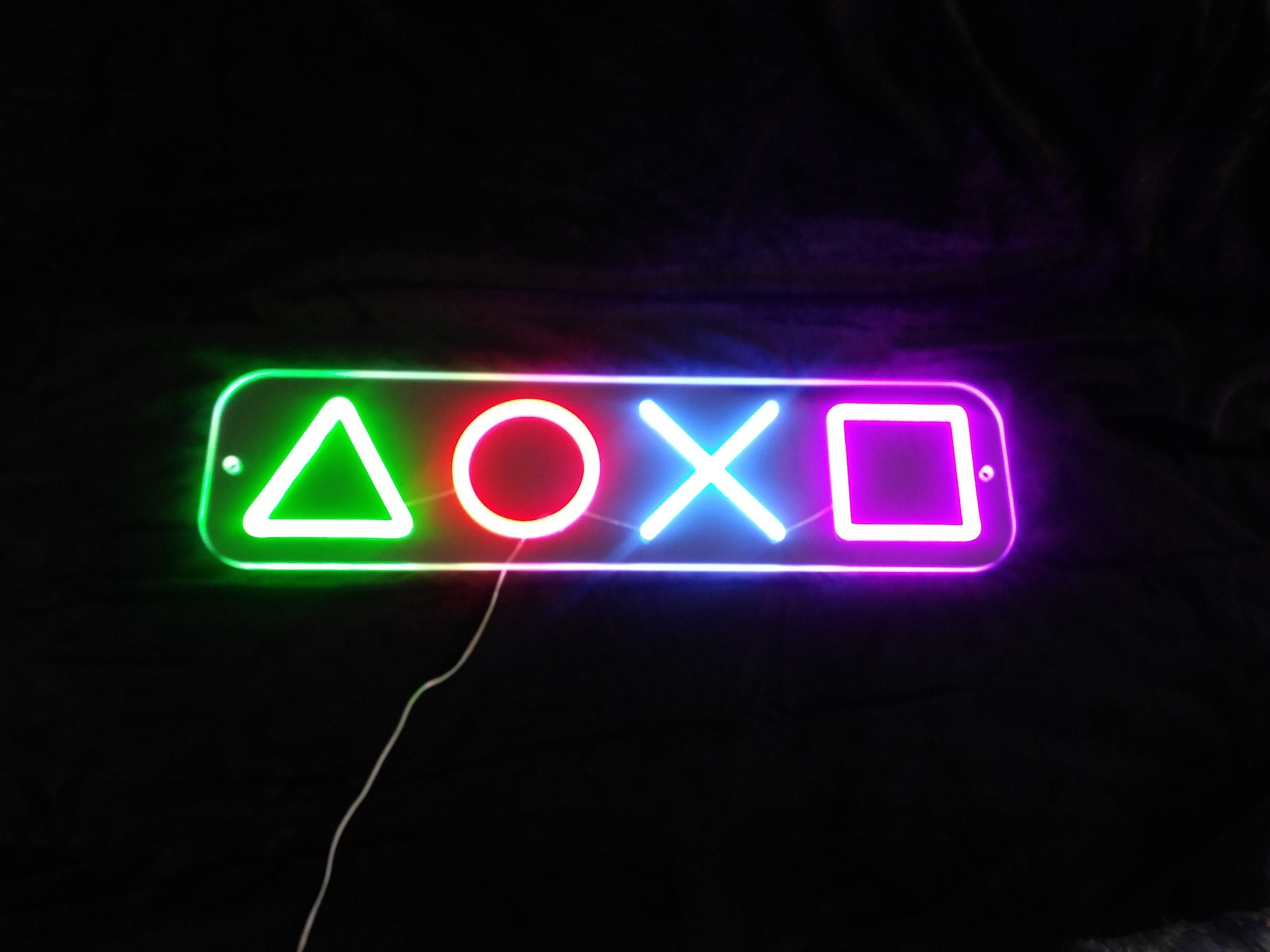 Playstation Neon Sign for Gaming Room Neon Sign for Arcade - Etsy Australia