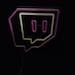 Twitch Channel Streaming - Neon Sign - Custom LED Sign - Game Room or ...