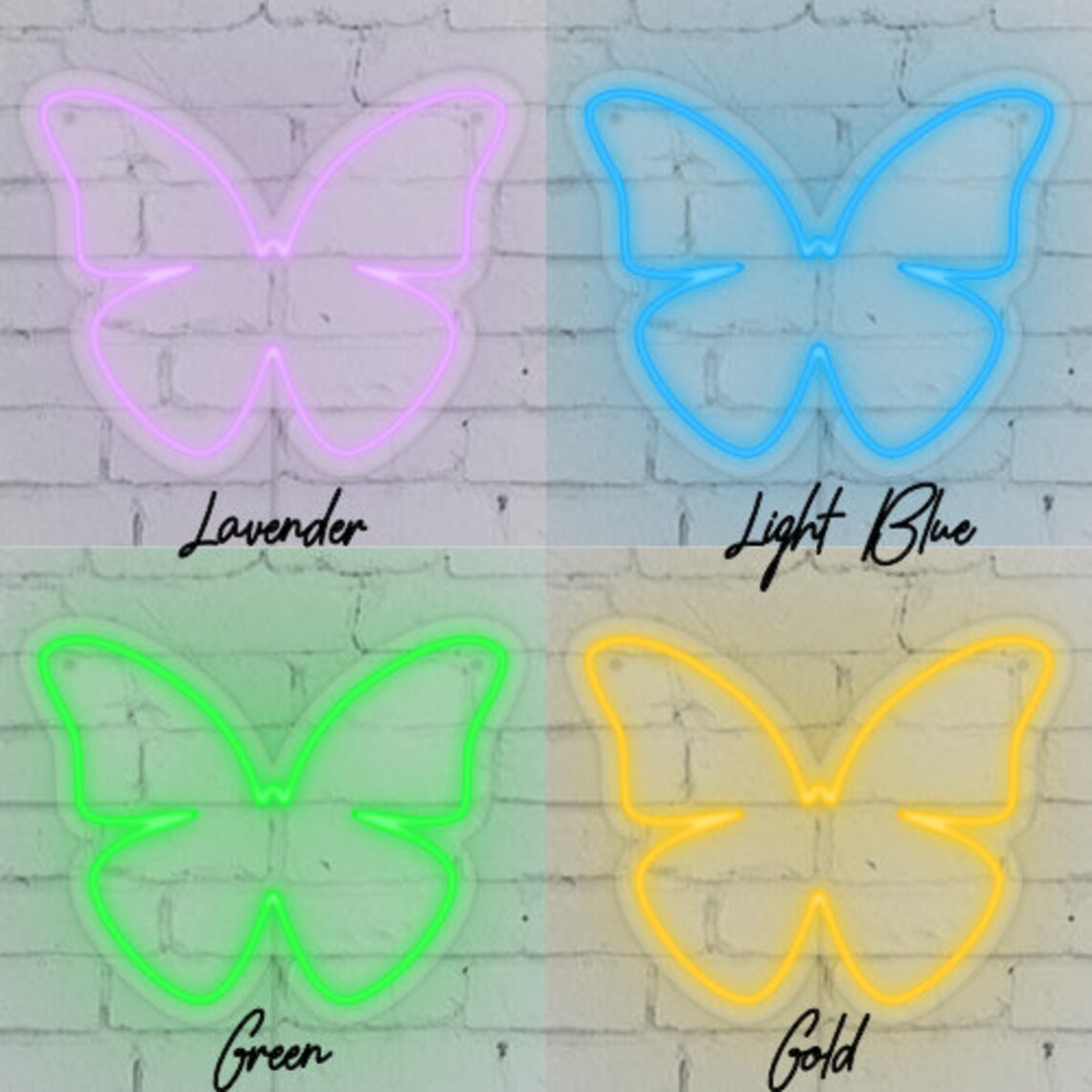 Neon Sign Butterfly Neon Light Perfect Neon Sign Wall - Etsy