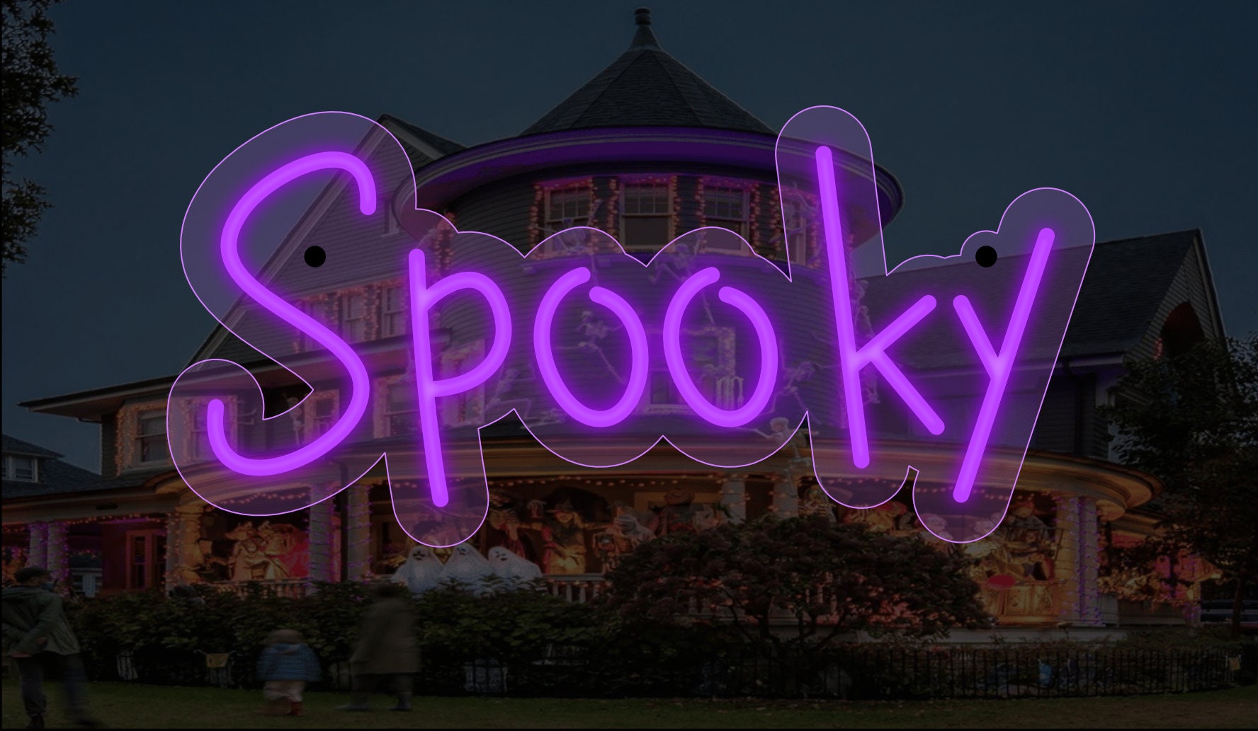 Halloween Decor Halloween Neon Sign Spooky Halloween Light - Etsy