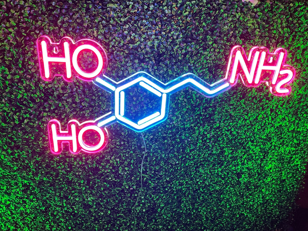 Dopamine Neon Sign - Home Decor Neon Sign - Get High Custom Neon Sign ...