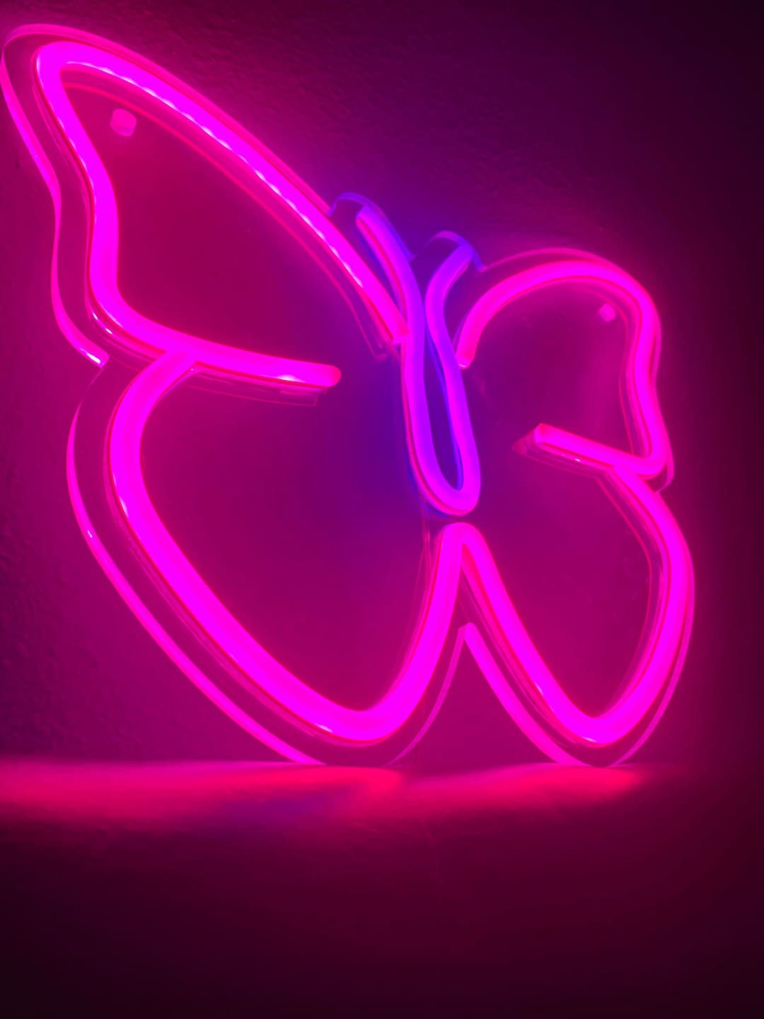 Butterfly Neon Sign - Custom Color Butterfly Girls Room Neon Sign - LED ...