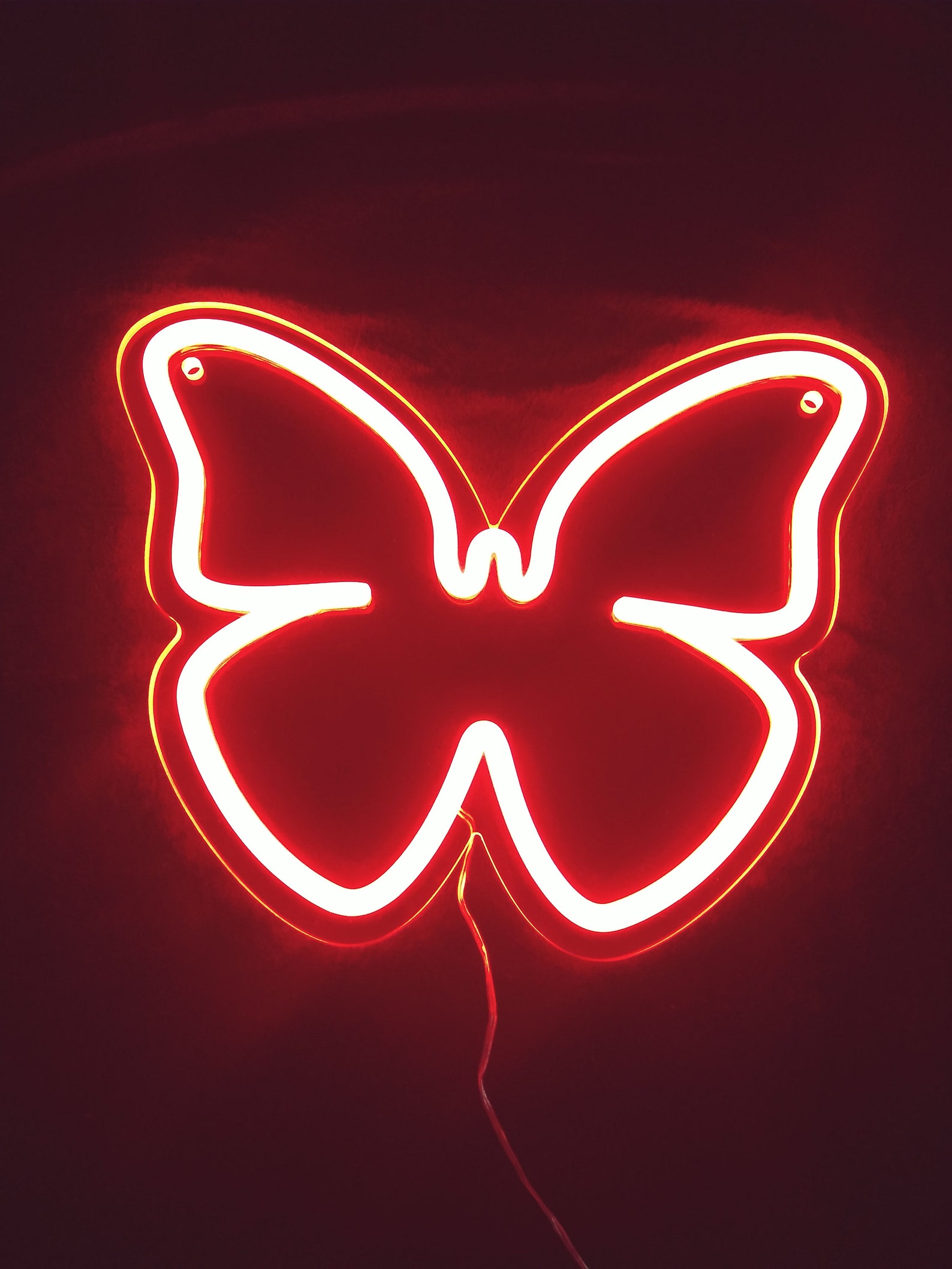 Neon Sign - Butterfly Neon Light - Perfect Neon Sign Wall Decor for ...