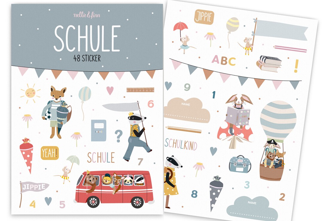 Sticker for the Start of School, Gift for Enrollment - Etsy