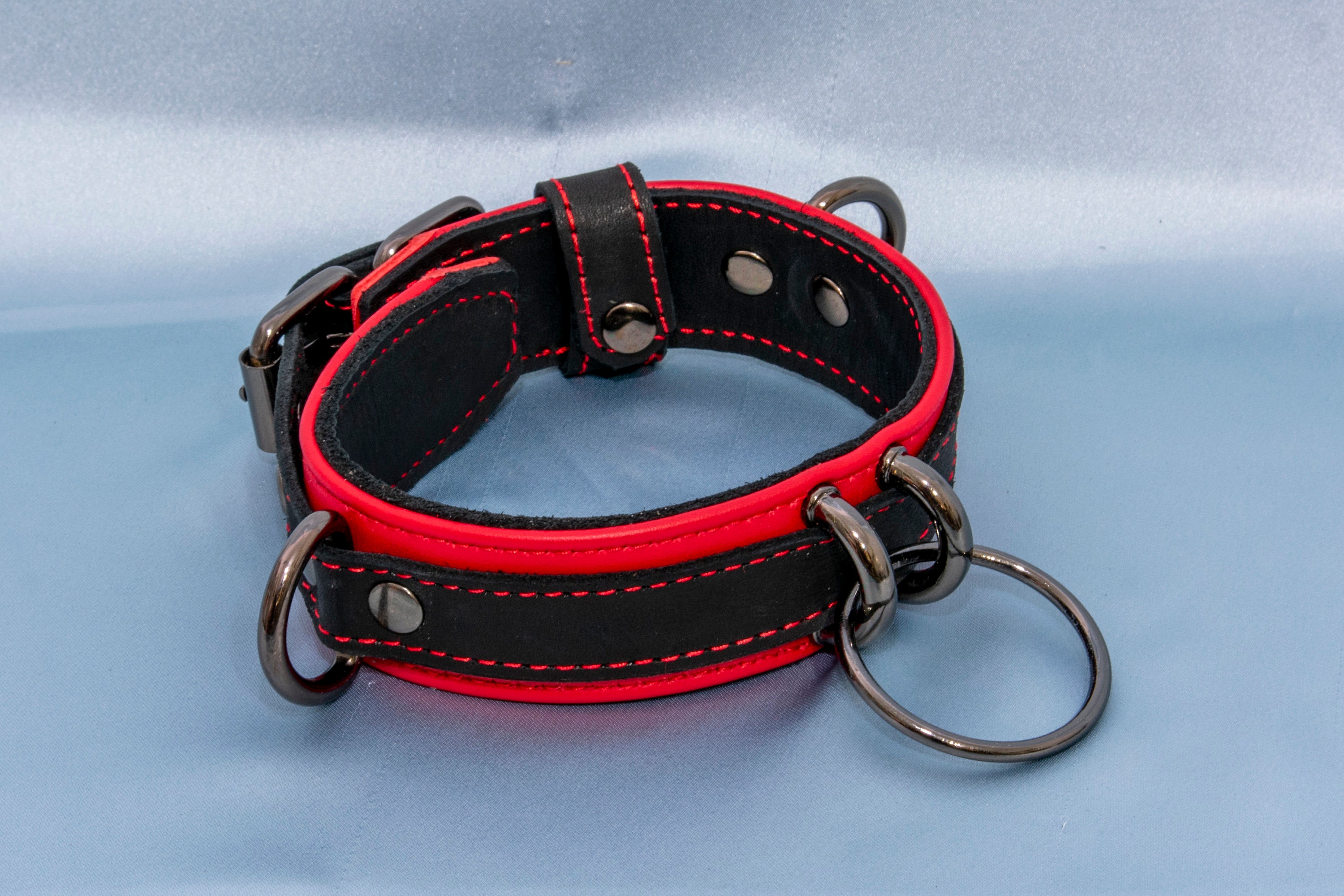 Leather Human Dog Collar