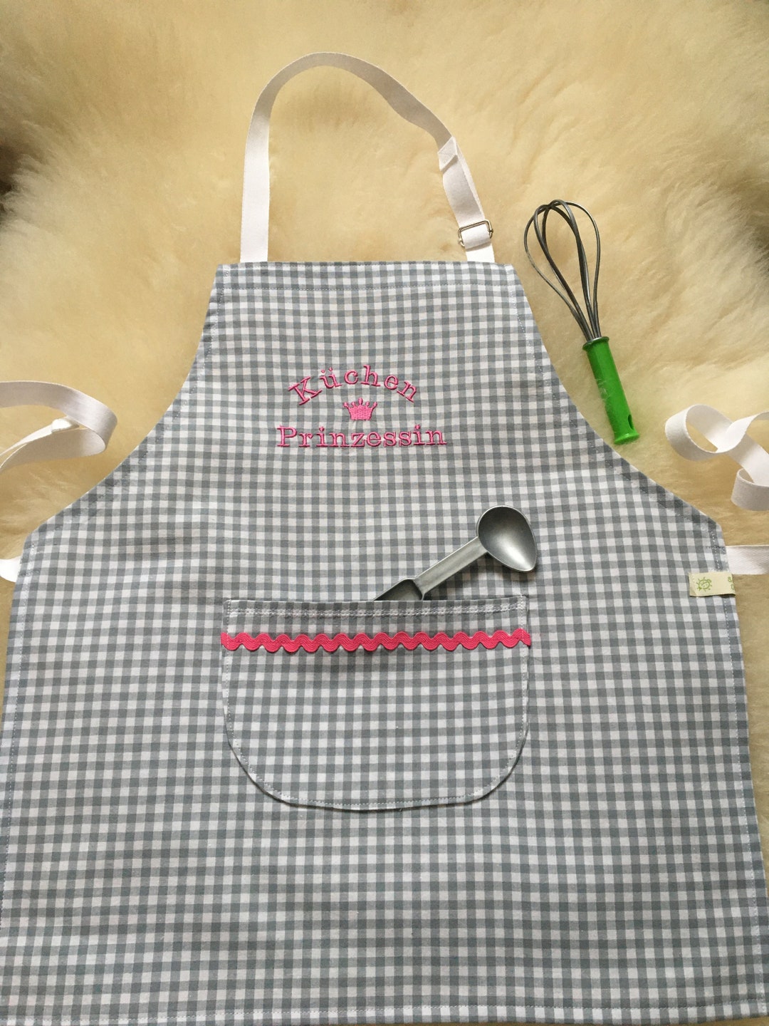 Children's Adjustable Apron With Ladder Buckle 3-6 Years - Etsy