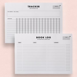 Reading Reviews, Tracker & More Ultimate Bundle for A4, A5, Letter ...