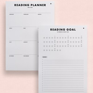 Reading Reviews, Tracker & More Ultimate Bundle for A4, A5, Letter ...