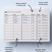 Job Application Tracker Printable A4 & US Letter Digital Fillable PDF ...