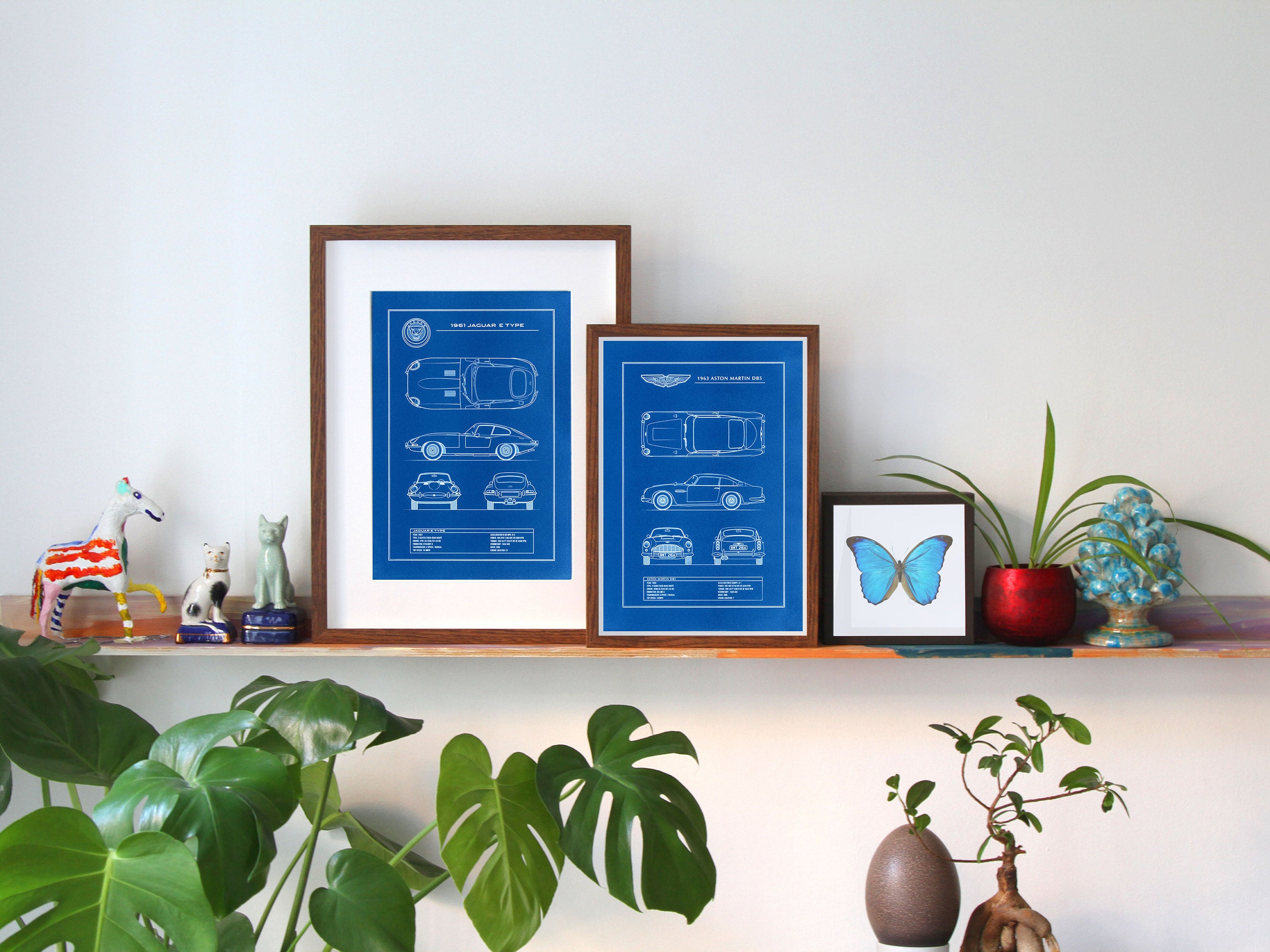 1963 ASTON MARTIN DB5 - 007 - James Bond - MI6 - Technical Drawing ...