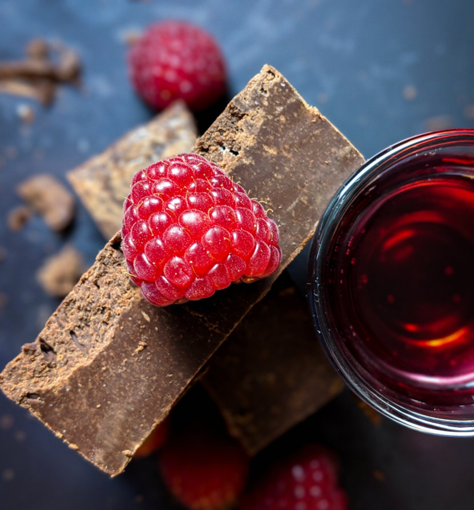Raspberry Fudge Alcohol Zinged™ Infused Dark Chocolate Gourmet Fudge ...