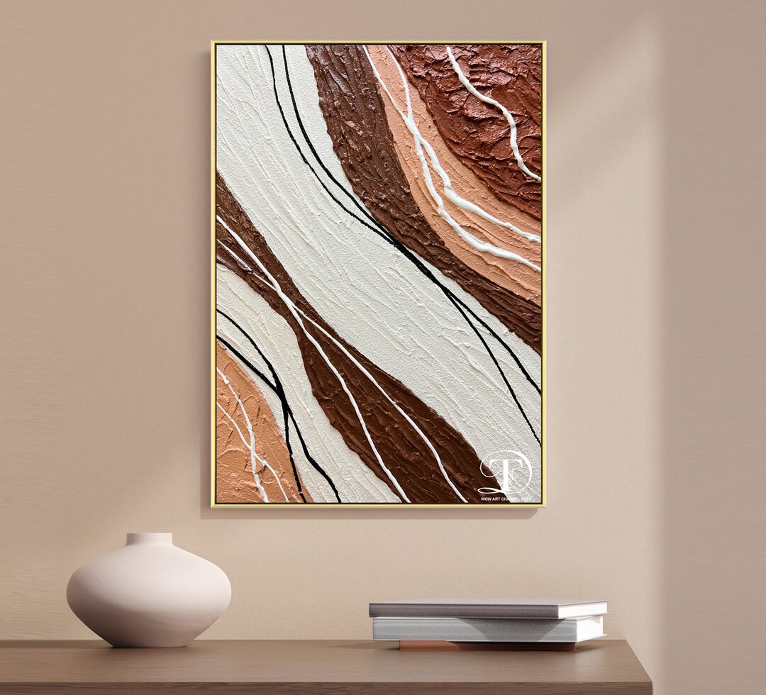 Terracotta Textured Wall Art Wall Art Plaster Art Terracotta Abstract ...