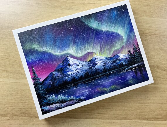 Bob Ross Paintings Northern Lights