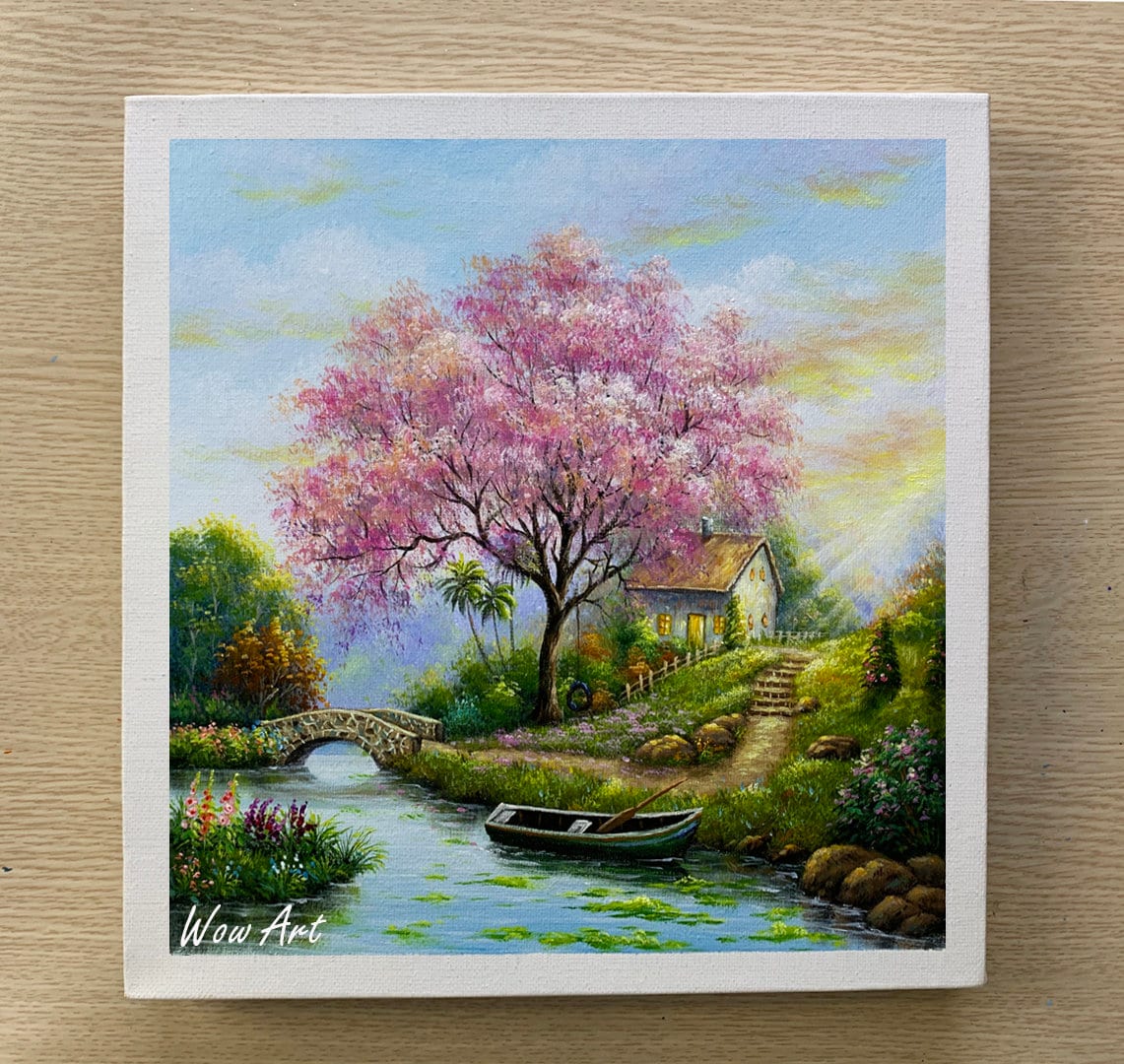 Spring Landscape Painting