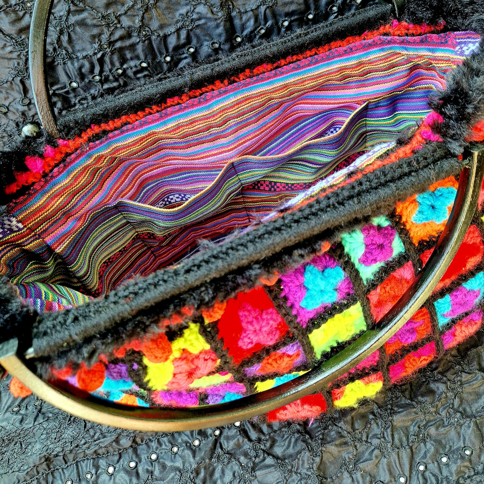 Colorful Granny Bag - Etsy