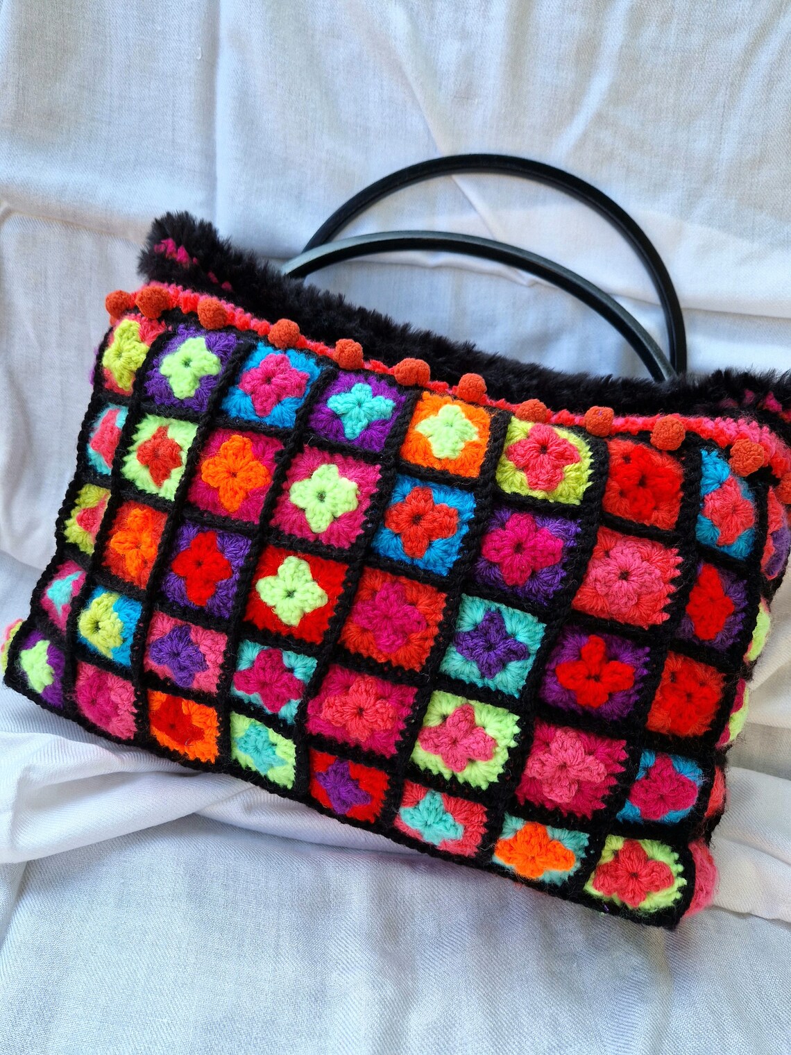 Colorful Granny Bag - Etsy