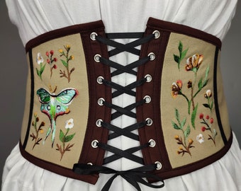 Luna Moth Corset - Etsy