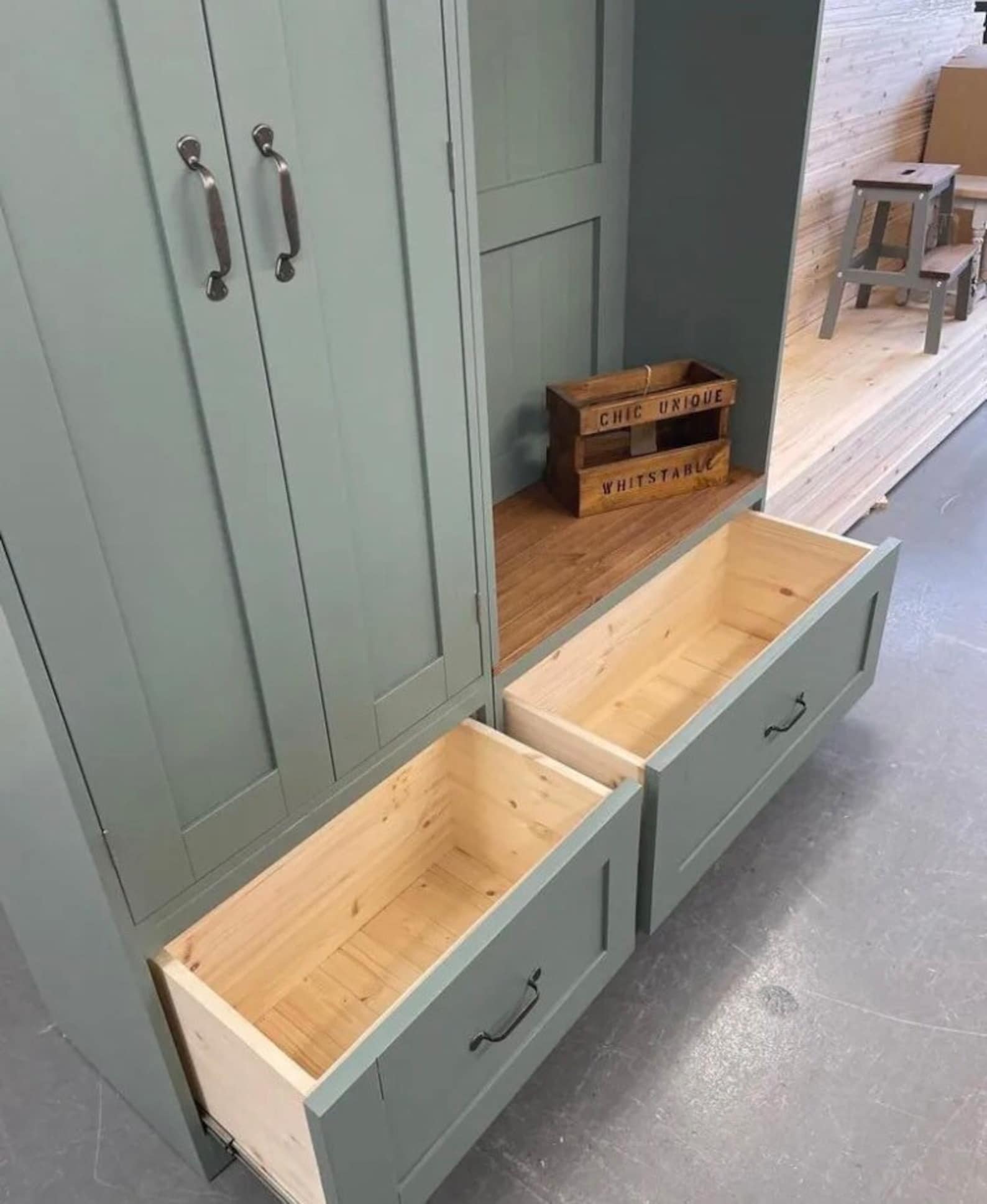 Storage Bench Cupboard,boot and Mud Room or Halls.handmade in Kent ...