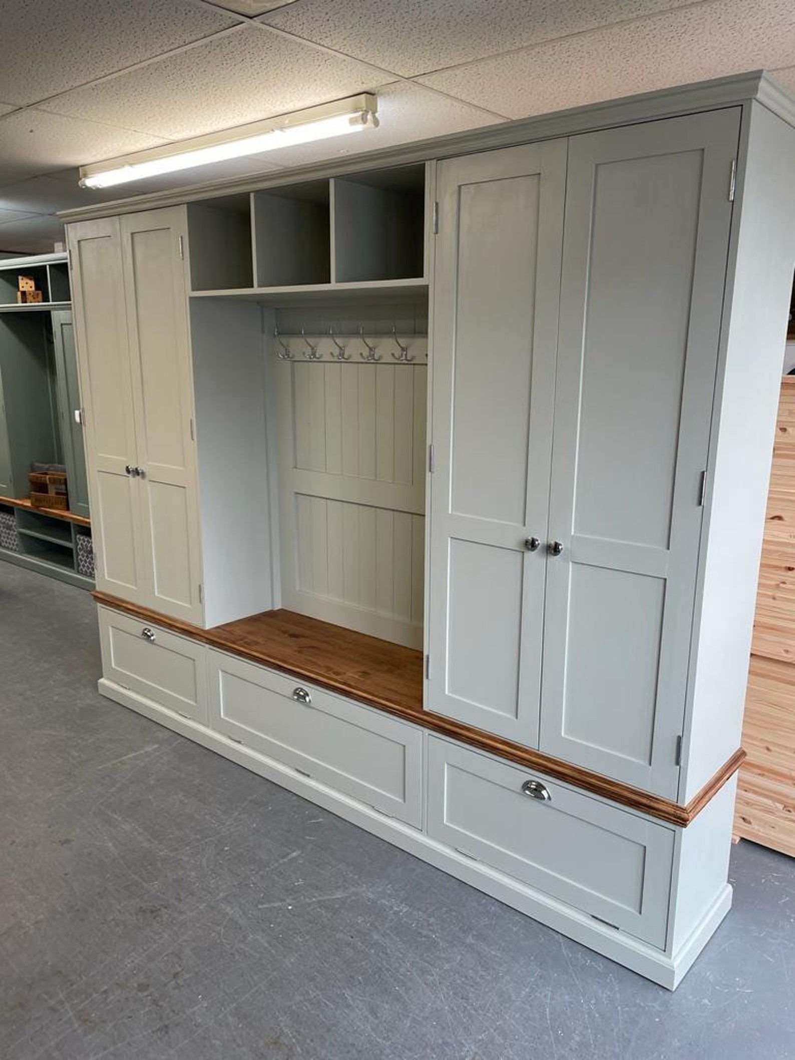 Boot Mud Room Flexible Utility Storage, Hall Cupboard, Bench - Etsy UK