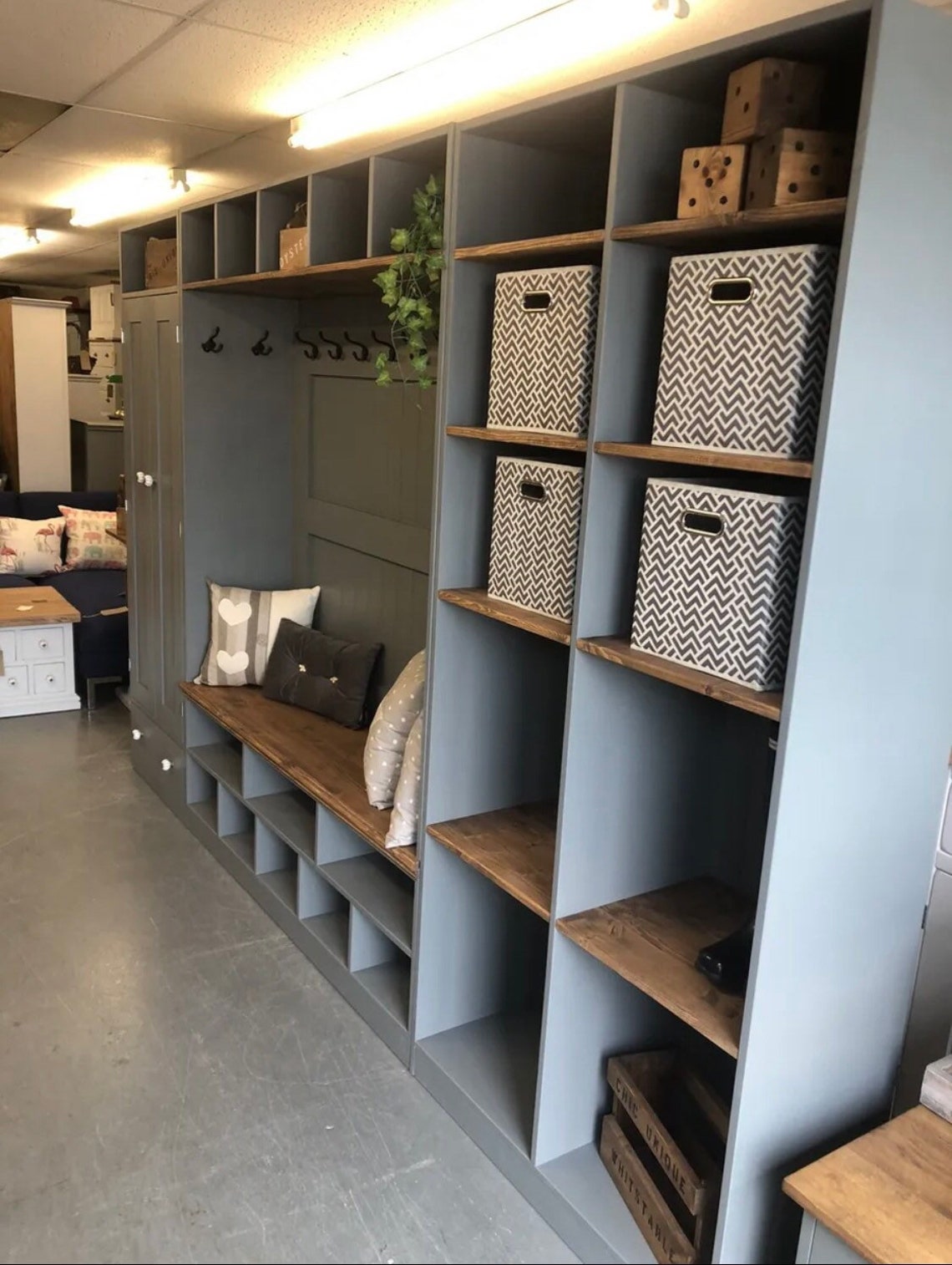 Boot Mud Room Flexible Utility Storage Hall Cupboard Bench - Etsy UK