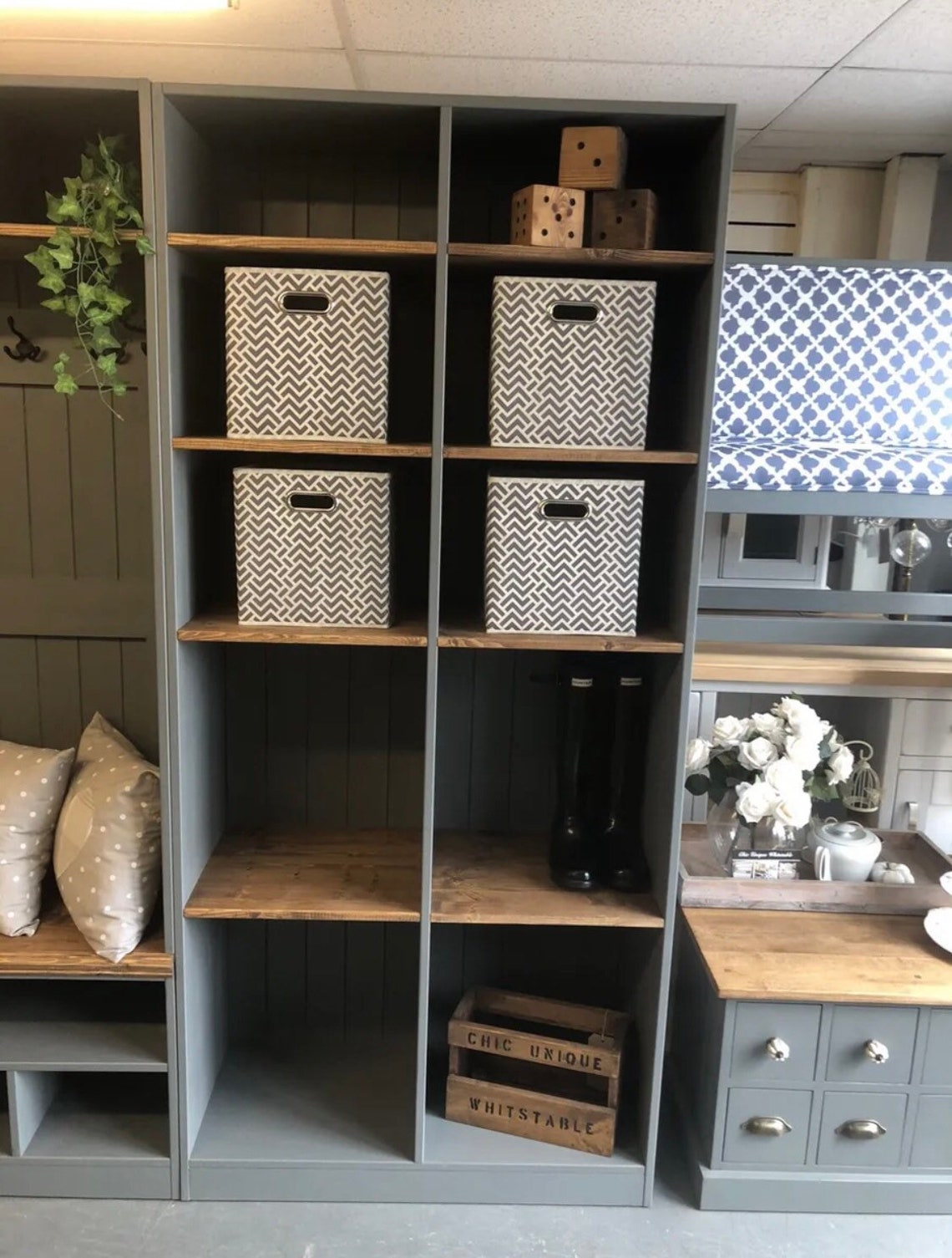 Boot Mud Room Flexible Utility Storage Hall Cupboard Bench - Etsy UK