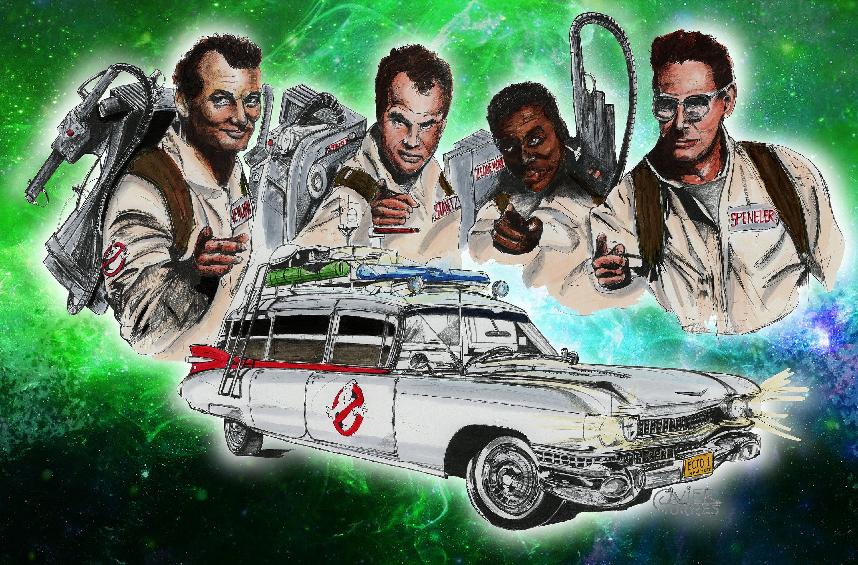 Ghostbusters ECTO-1 - Etsy