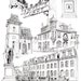 Lafayette Square - Print of Original Hand Drawing - Etsy