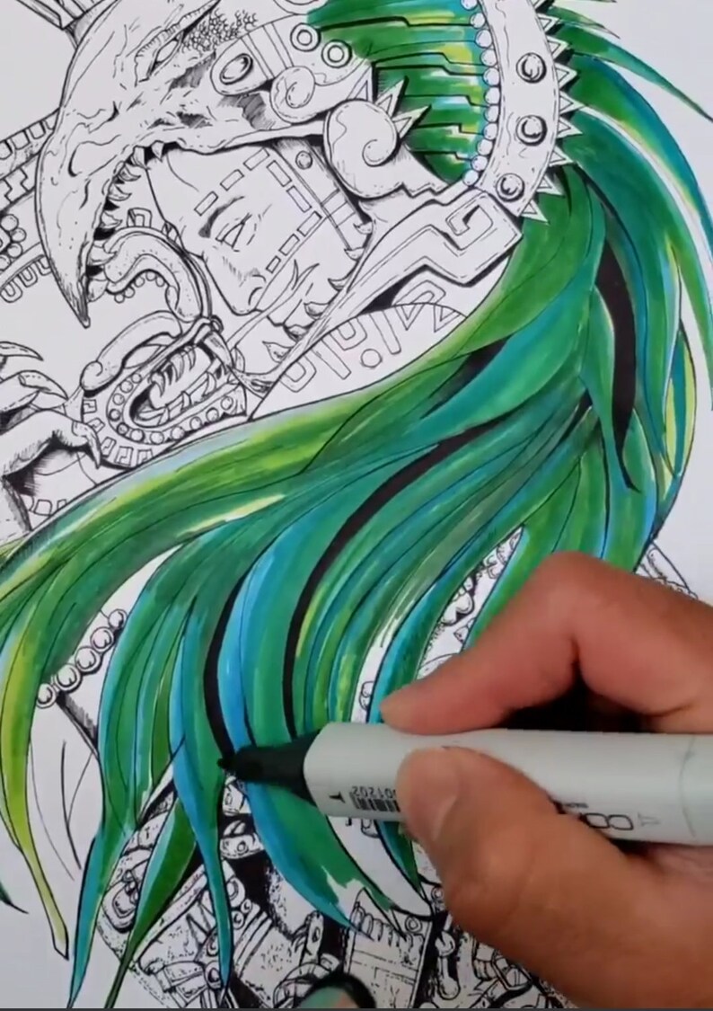 Huitzilopochtli - Etsy