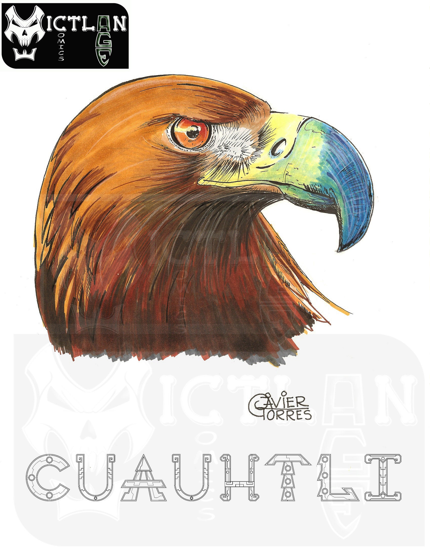 GOLDEN EAGLE - CUAUHTLI - Etsy