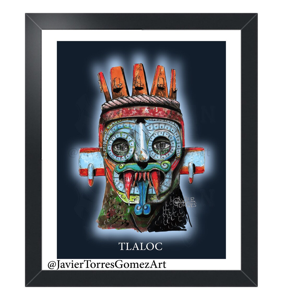 Tlaloc - Etsy