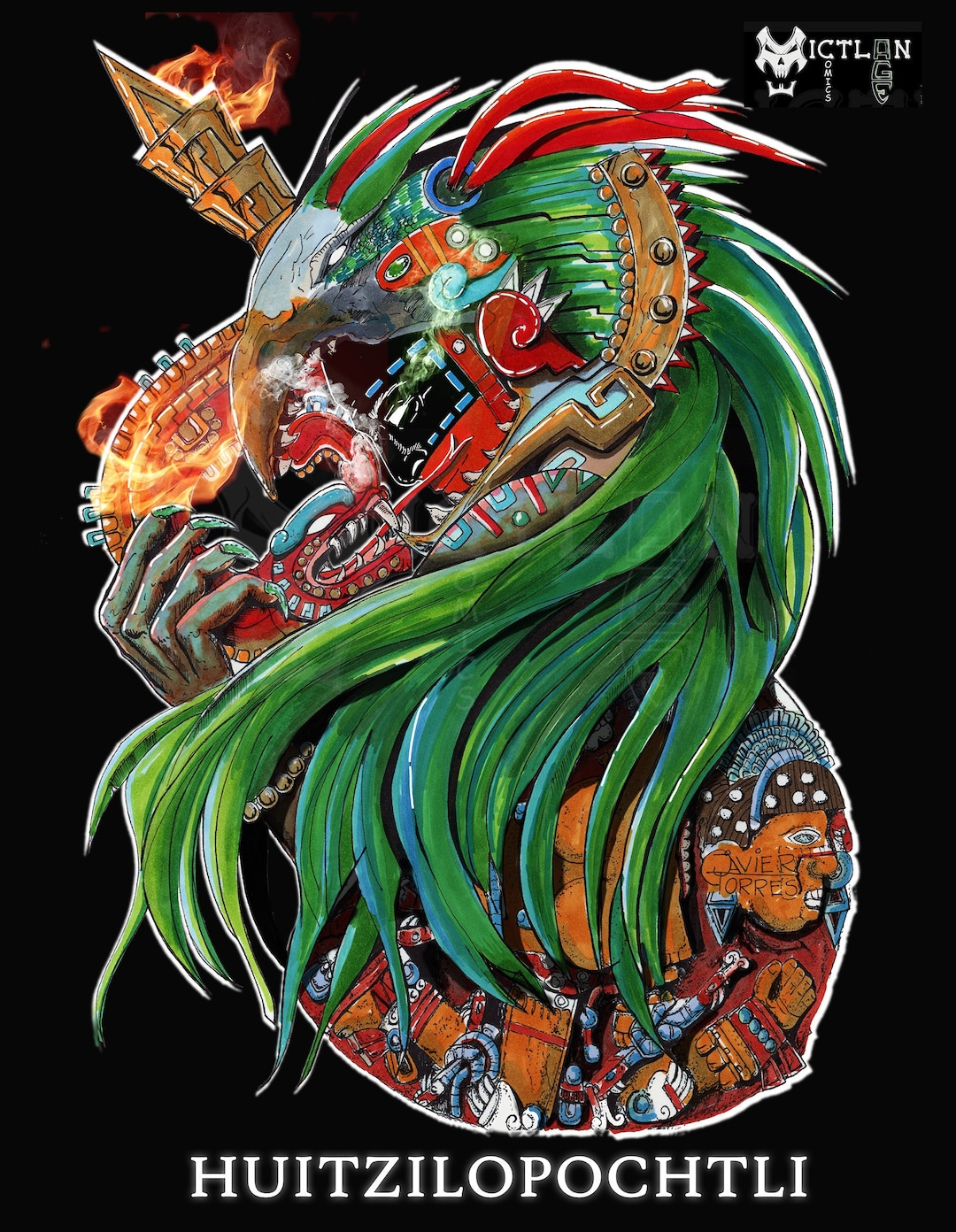 Huitzilopochtli - Etsy