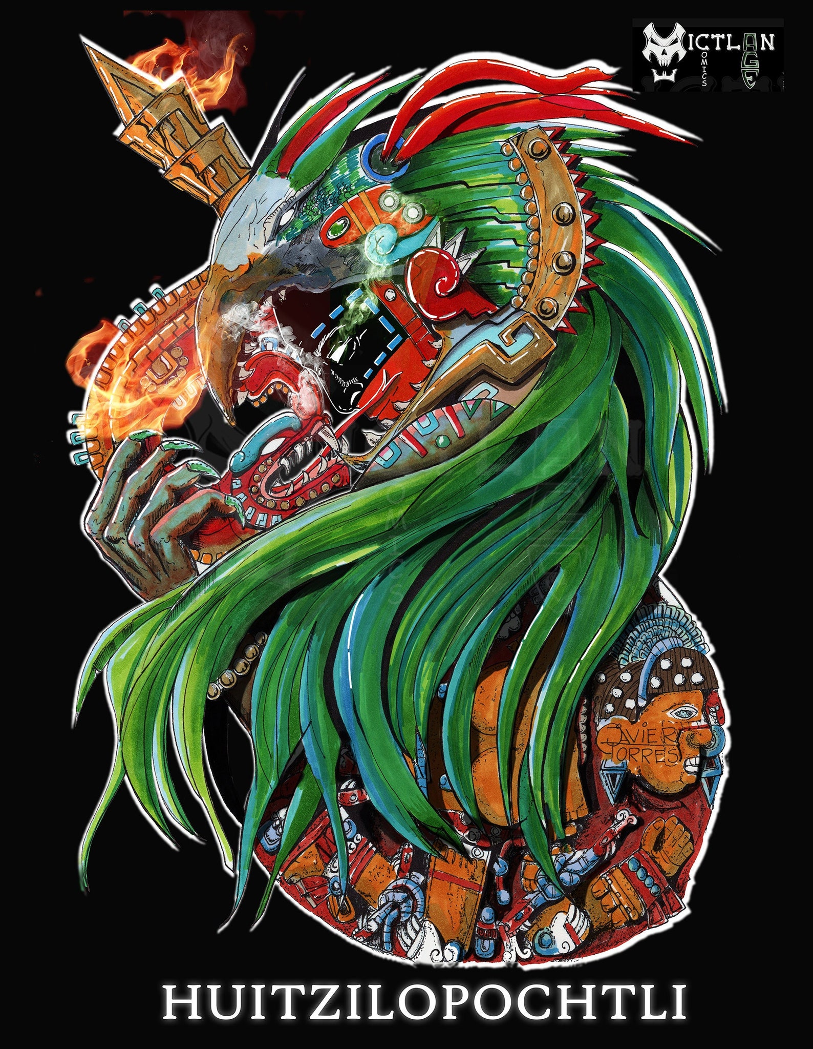 Huitzilopochtli - Etsy