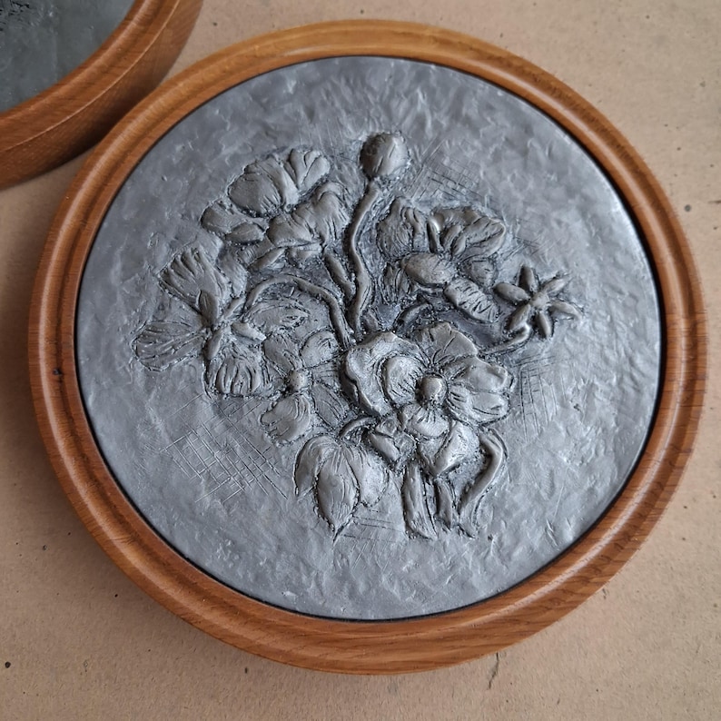 Pair of Decorative Plaques Italy - Etsy