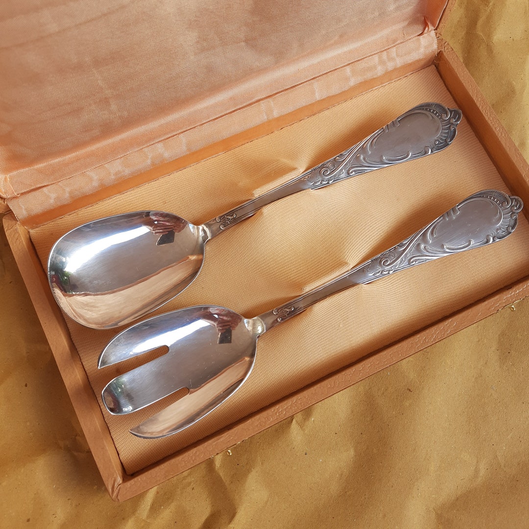 Italian Silver Nickel Silver Service Cutlery - Etsy