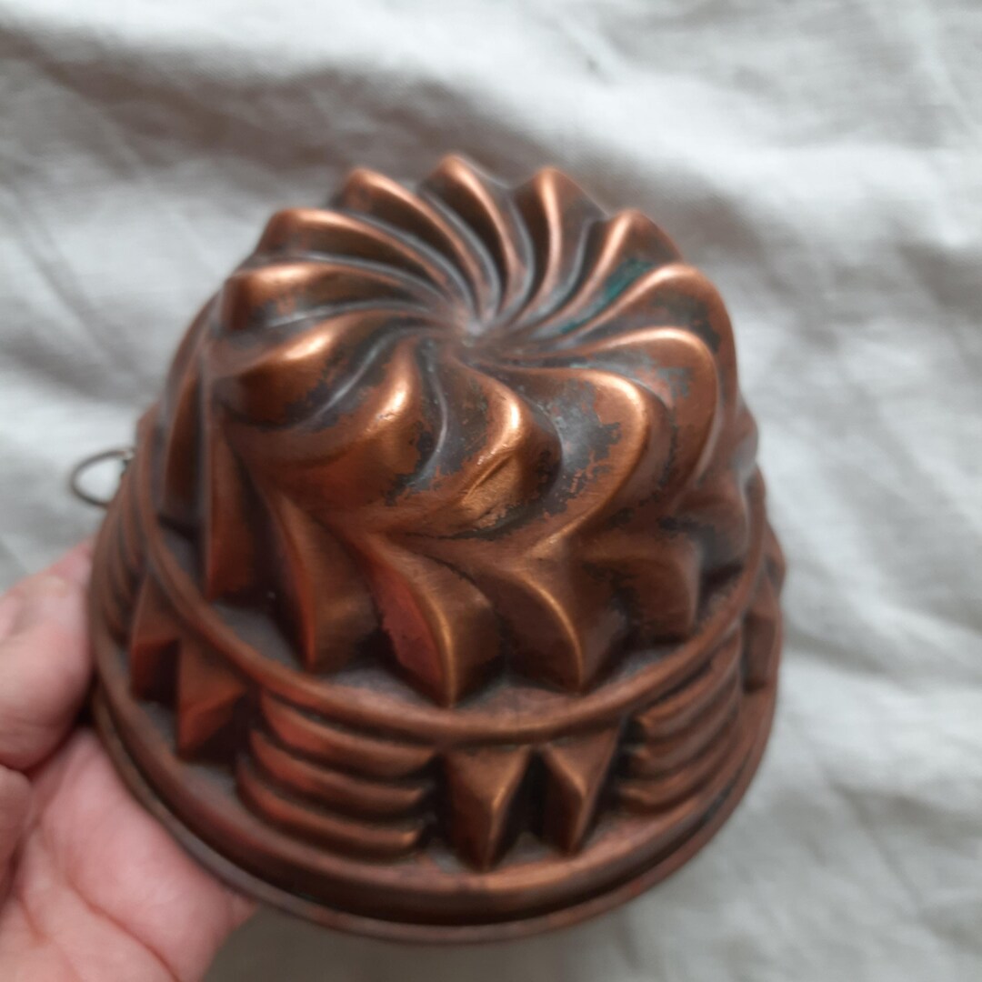 Copper Cake Mold Italy - Etsy