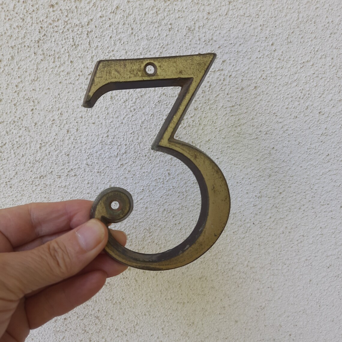 Brass Numbers - Etsy