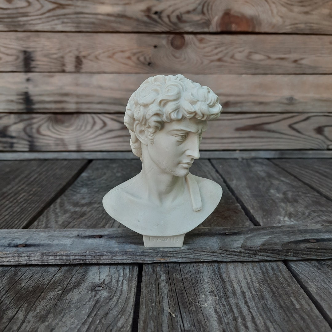 Bust Sculpture of David - Etsy