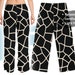 Stylish Giraffe Print Pajama Pants - Perfect Loungewear for Home, Beach ...