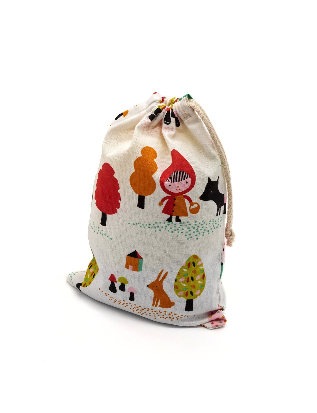 Cotton Bag "little Red Riding Hood" - Etsy