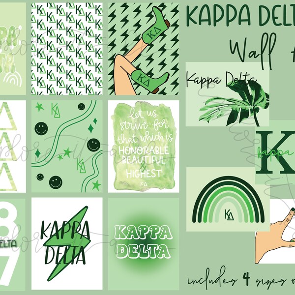 Kappa Delta Sorority - Etsy