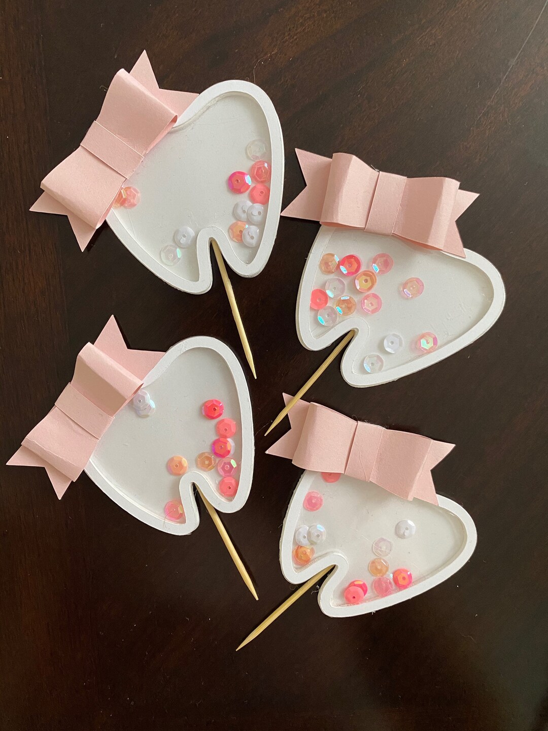 First Tooth Cupcake Shaker Topper | Agra Hadig (armenian Tradition ...