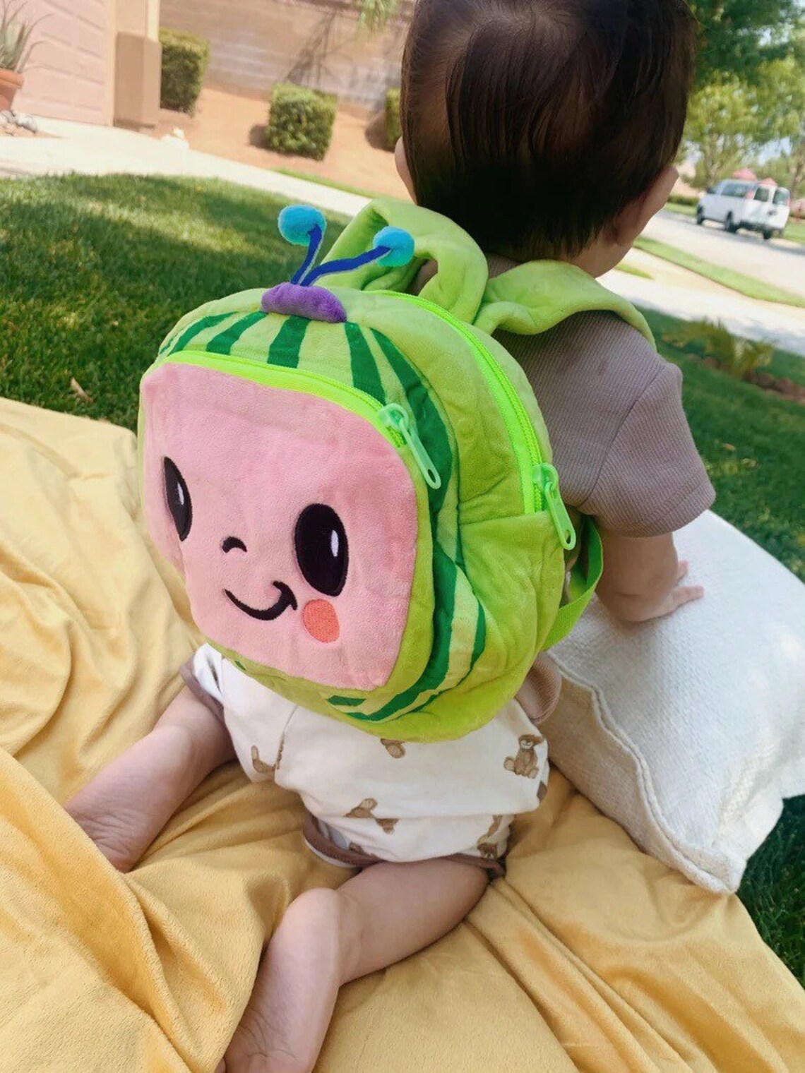 Cocomelon Backpack Cocomelon Kids Backpack Toddler | Etsy Hong Kong